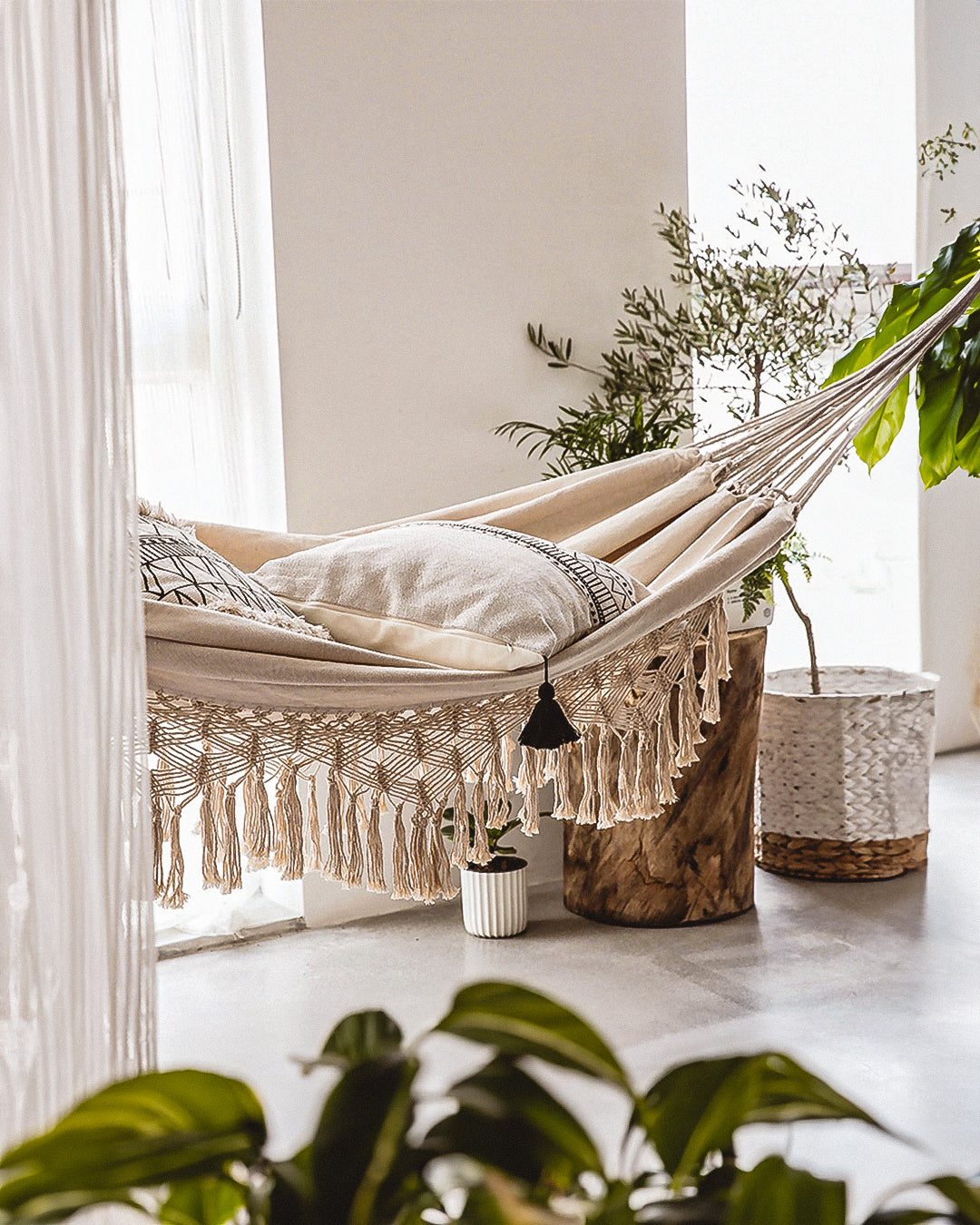 Hamaca de Macramé Hecha a Mano 'Venicia'